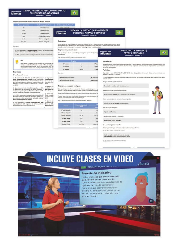 Curso de portugués – Nivel C1 – Mi biblioteca portable