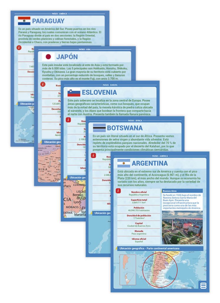 Países – Mi biblioteca portable